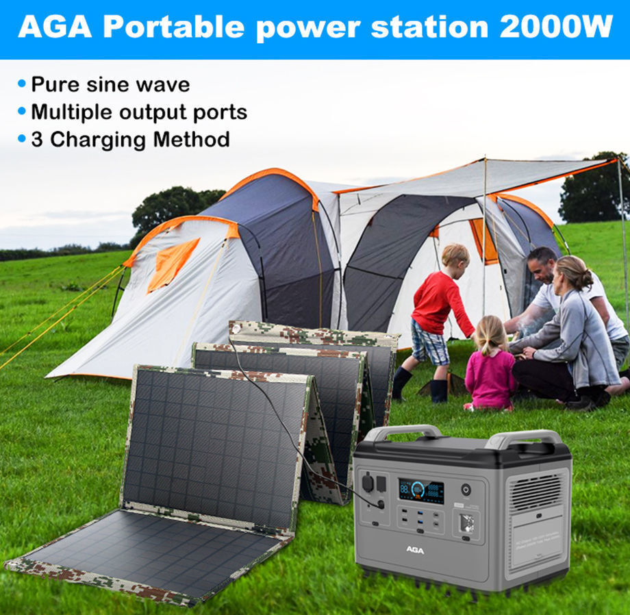 Wholesale 2000w Multi-function Portable Power Station For Home And ...