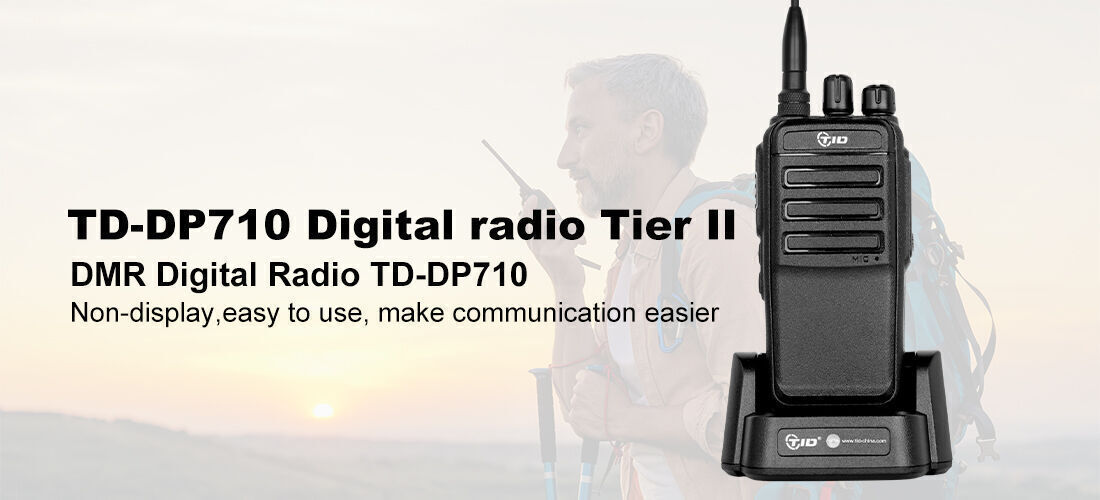 Buy Wholesale China Tid Td-dp710 Digital Two Way Radio Dmr Handheld Radio Vhf/uhf 5/10w 2500mah ...