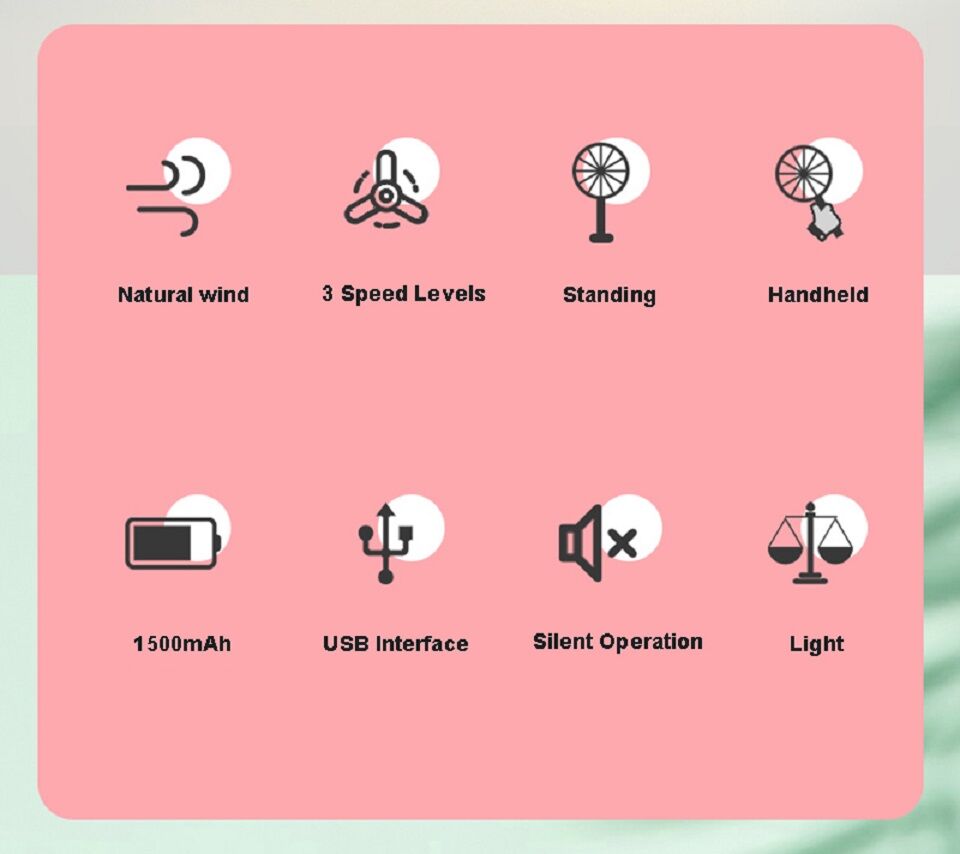 Bulk Buy China Wholesale Mini Battery Operated Fan Ce Rohs Fcc Portable ...