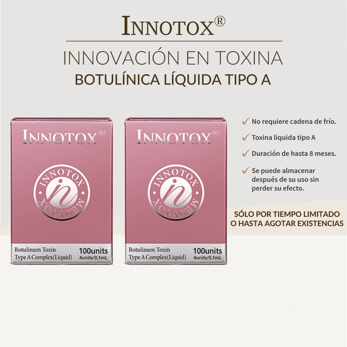 Buy Wholesale China Inotox Inno Tox 100units Toxina Botulinica For Anti ...