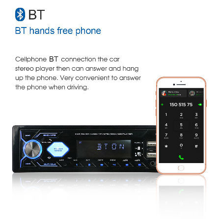 Buy Wholesale China Factory Direct Sales One Din Fix Panel Car Mp3 ...