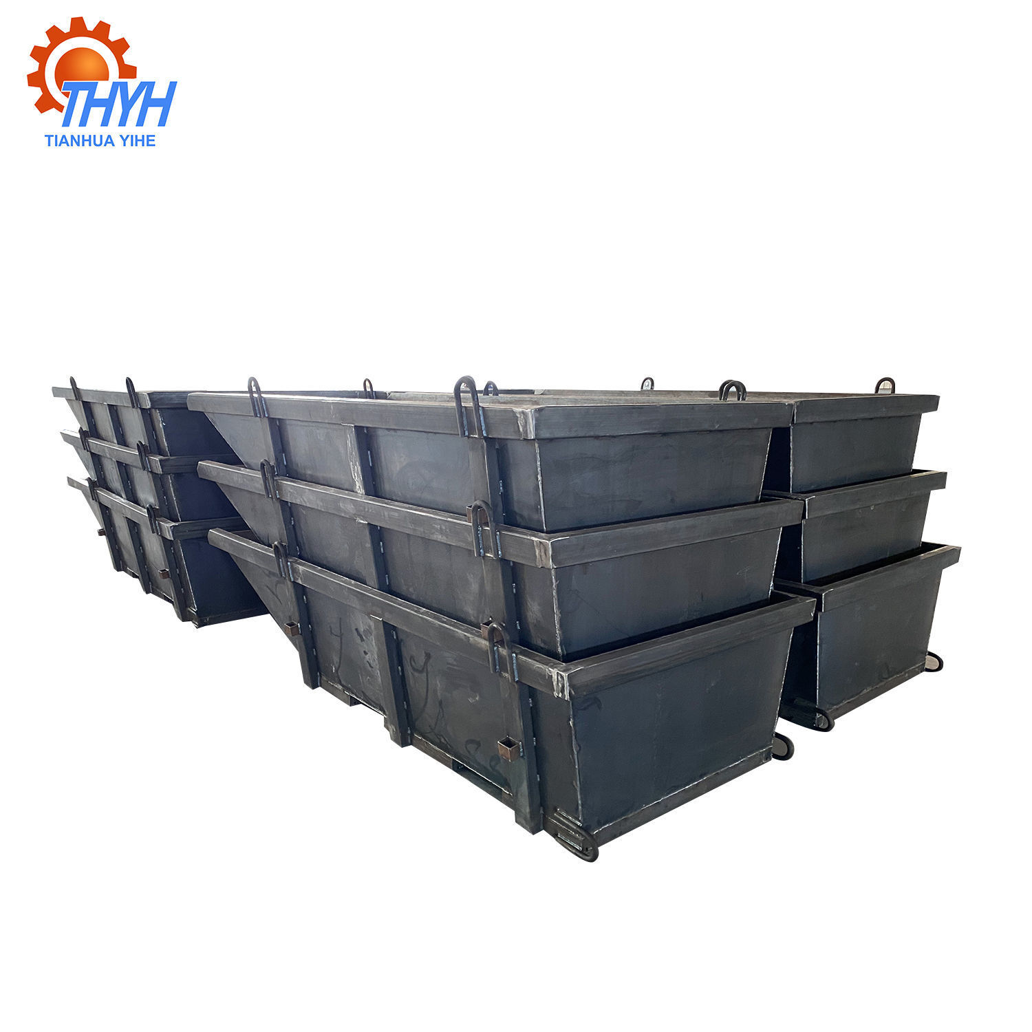Buy Wholesale China High Quality Heavy Duty Crane Steel Self Dumping ...