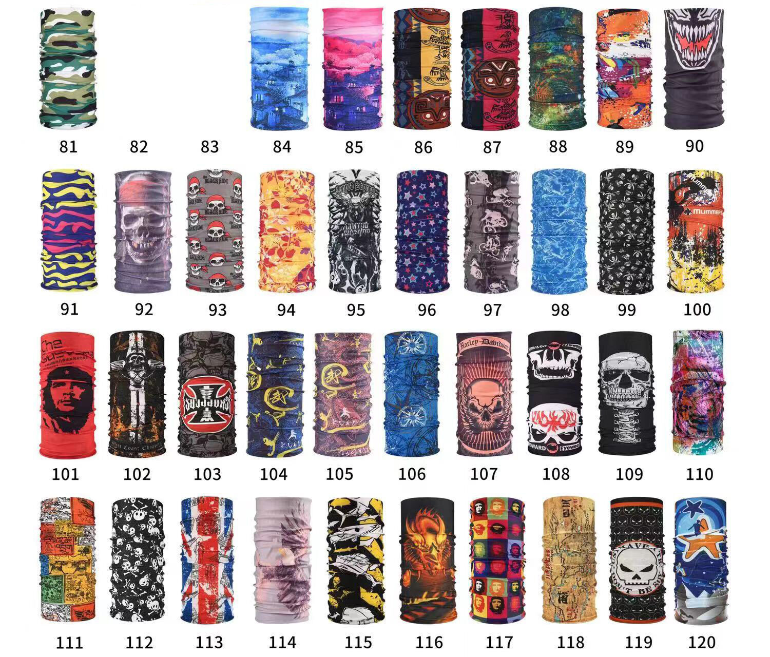 Buy Wholesale China Personalized Microfiber Multifunctional Seamless ...