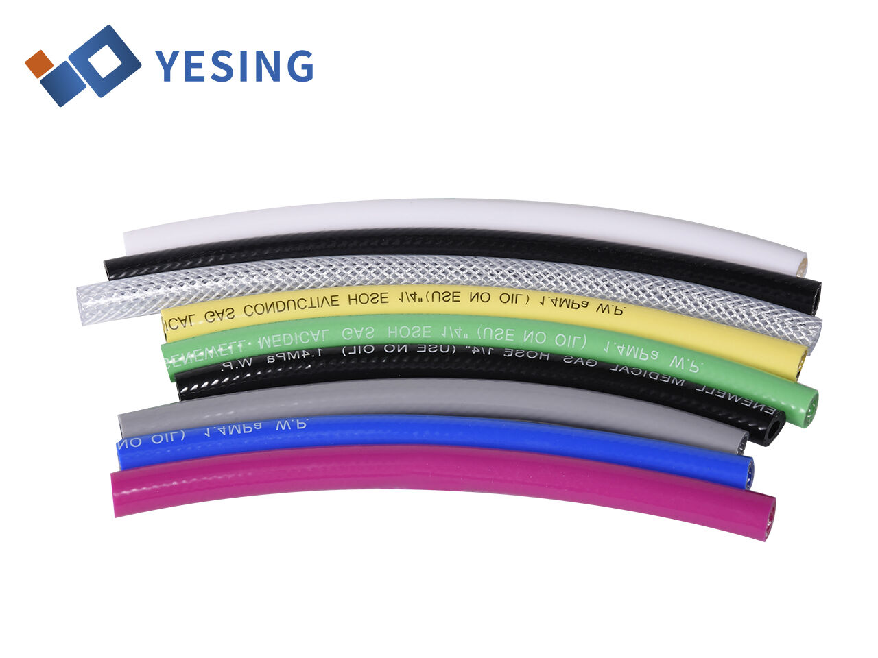 Manufactory Medical Gas Hose For Oxygen, Air, Waste Gas, Carbon Dioxide ...