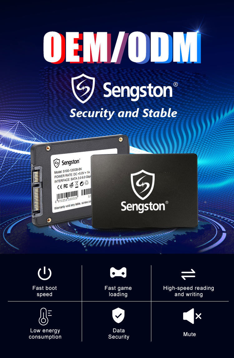 Sengston Plastic Brand New Custom Ssd Drive 128gb Sata3.0 Disk, Solid ...