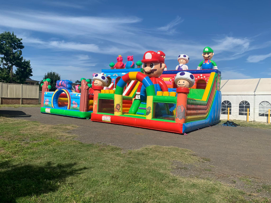 Buy Wholesale China New Design Inflatable Bouncy Castle With Slide ...