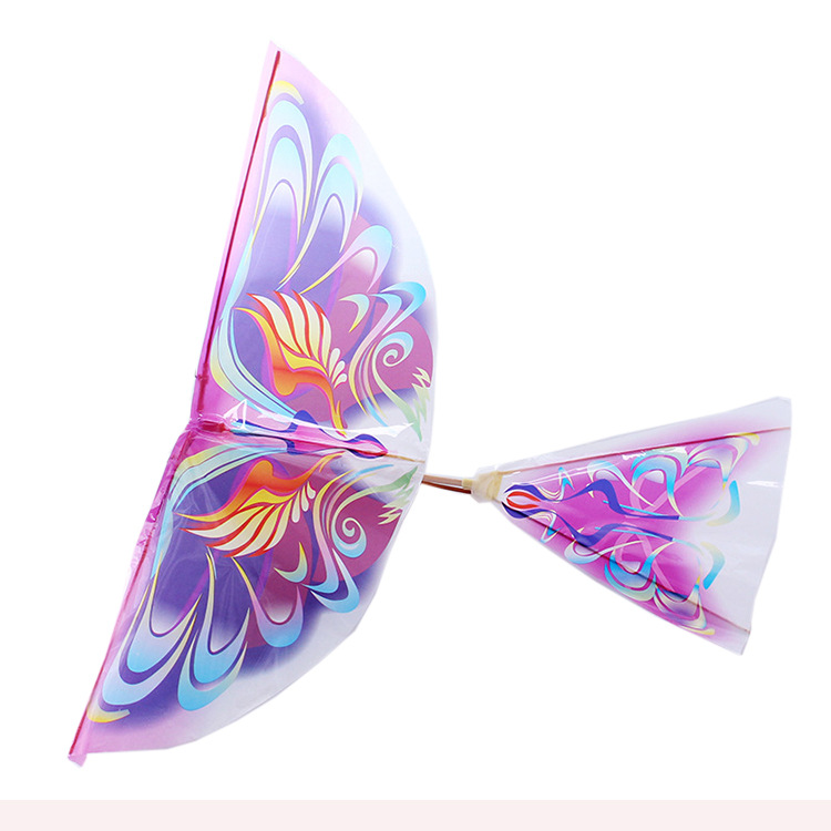 Diy Elastic Rubber Band Powered Flying Bird Kite Children's Educational ...