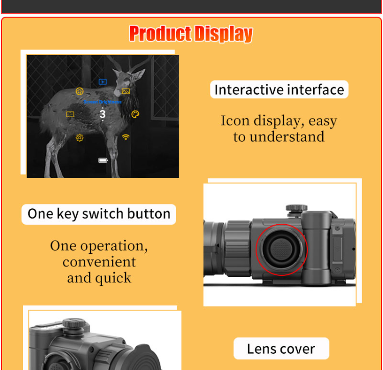 Buy Wholesale China Artemis 25 35 Thermal Scope Attachment Thermal ...