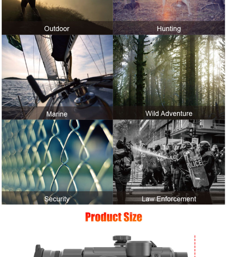 Buy Wholesale China Artemis 25 35 Thermal Scope Attachment Thermal ...