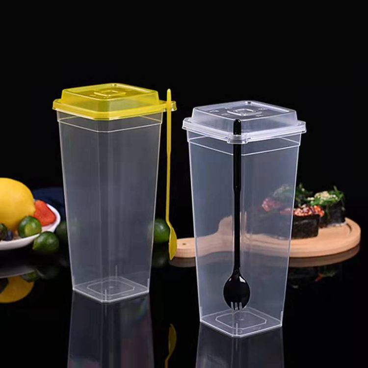 Buy Wholesale China Customized Disposable Transparent Square Hard ...