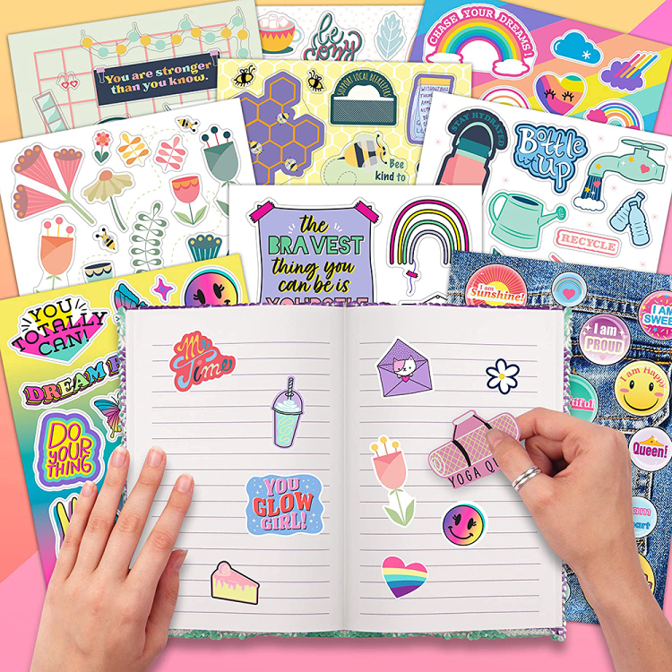 Stickers For Kids Fun Craft Stickers For Scrapbooks, Planners, 40 Page ...