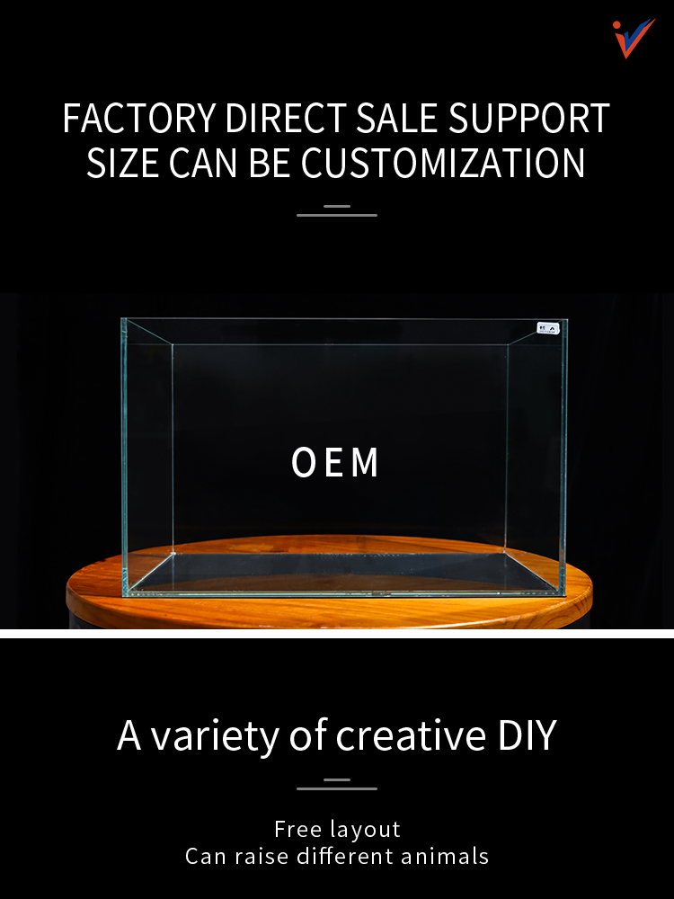 Buy Wholesale China Small Desktop Landscaping Fish Tank Without Water ...