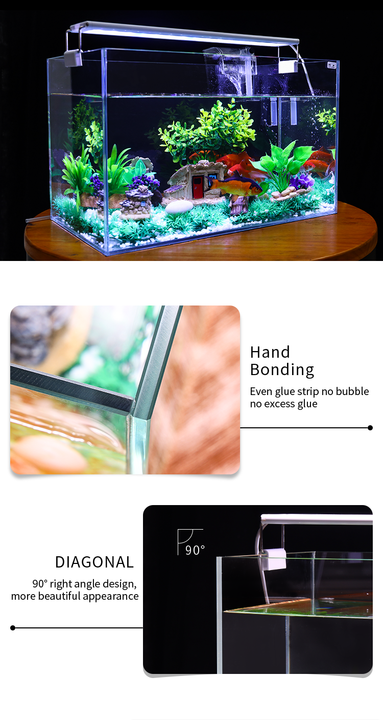 Buy Wholesale China Small Desktop Landscaping Fish Tank Without Water ...