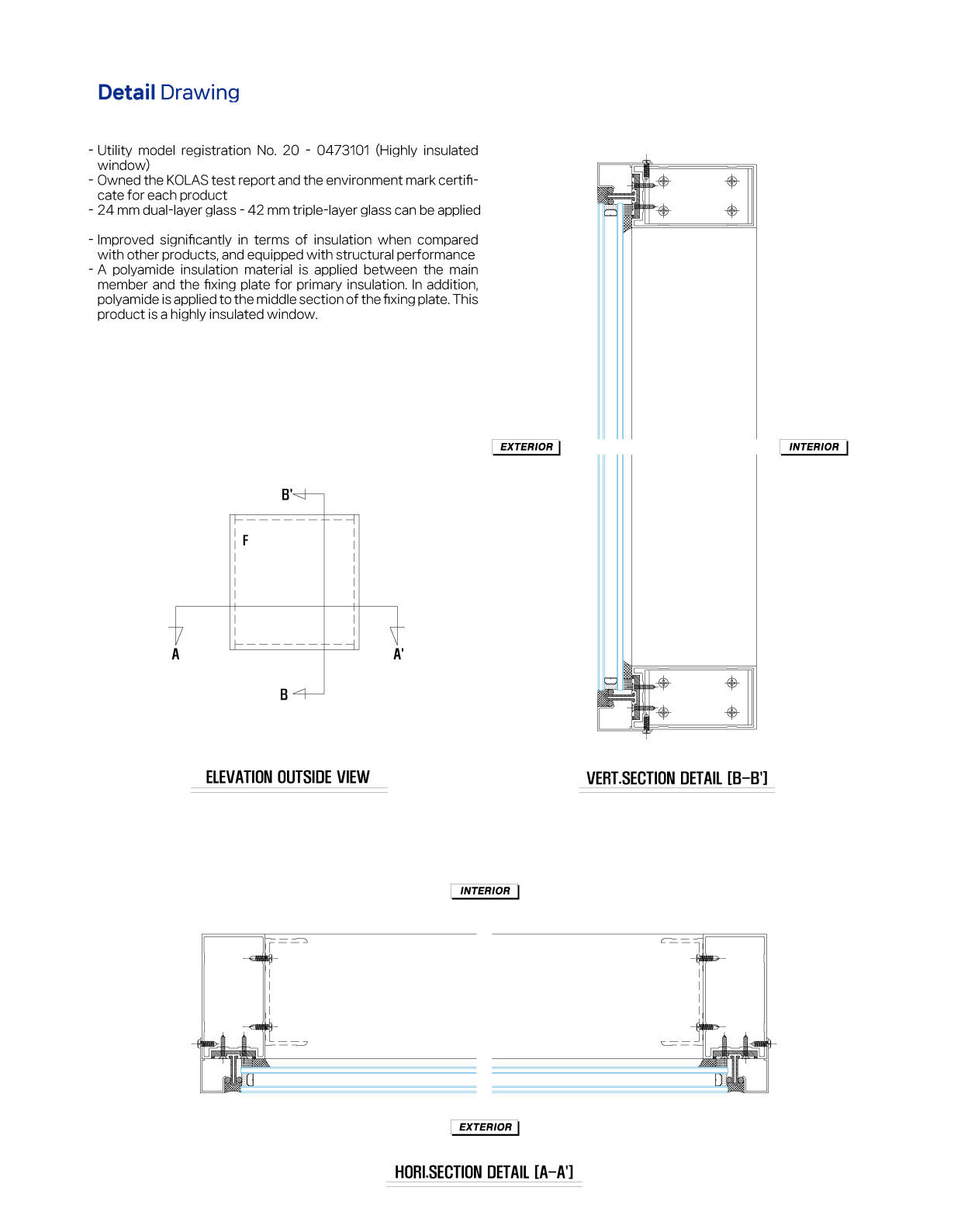 Buy Wholesale South Korea Korean Aluminum Windows Whole Types Of Window ...