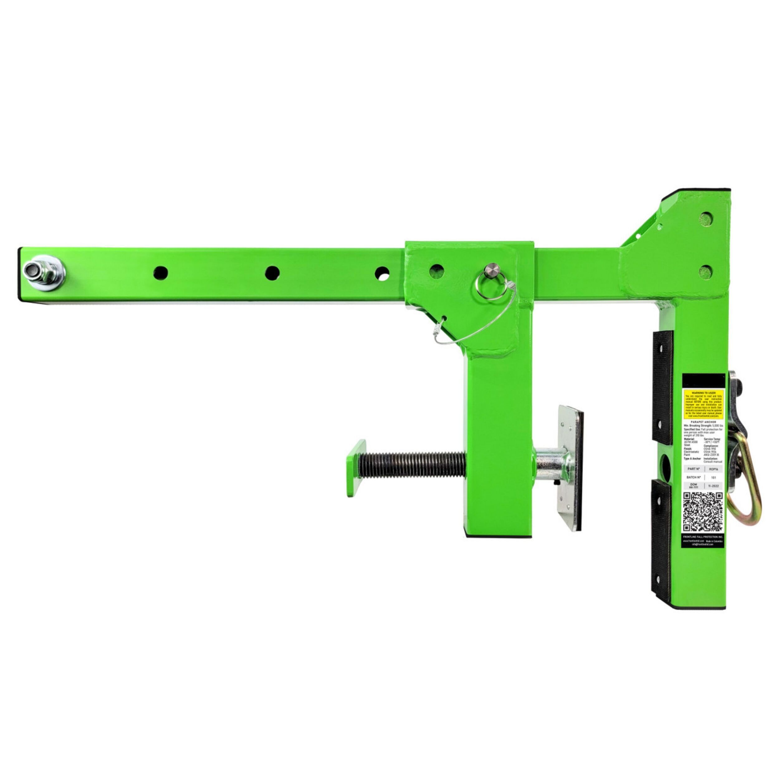 Buy Wholesale China Fall Arrest Parapet Anchor With Extended Movable ...