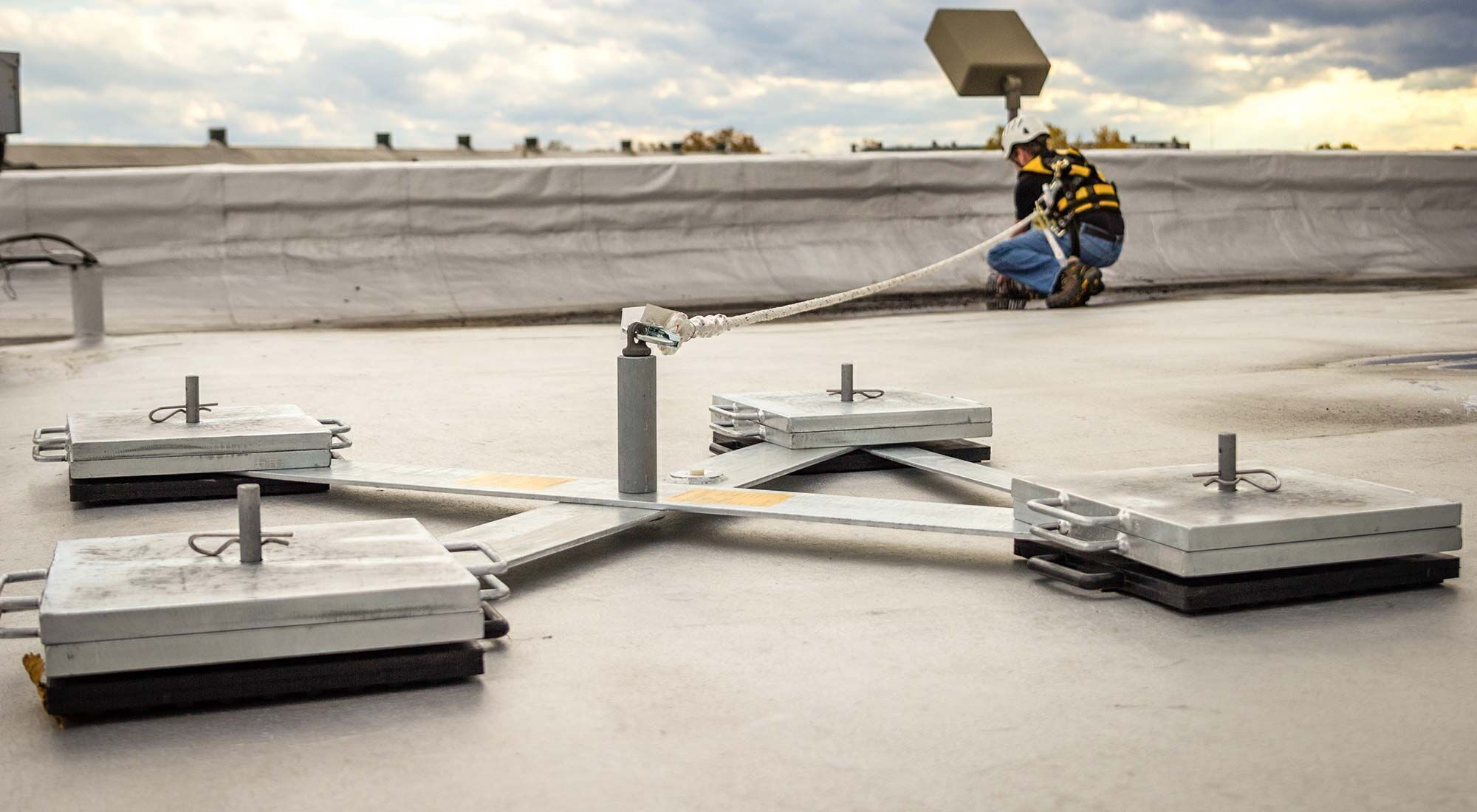 Buy Wholesale China Fall Arrest Parapet Anchor With Extended Movable ...