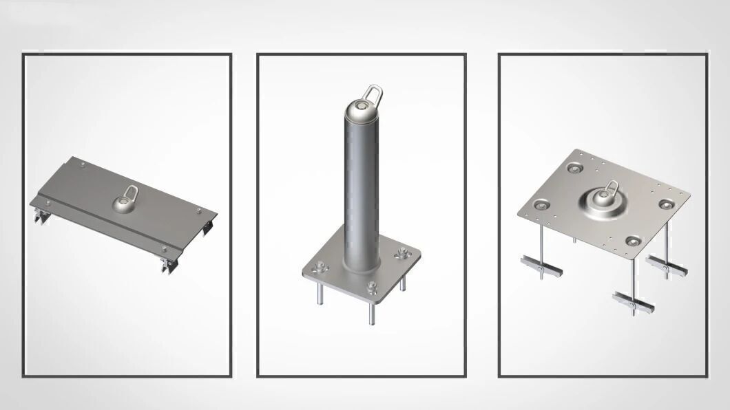 Buy Wholesale China Fall Arrest Parapet Anchor With Extended Movable ...