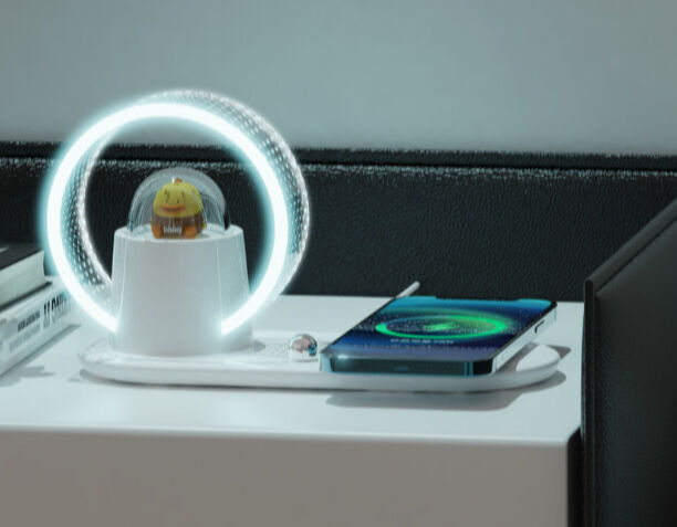 Buy Wholesale China Oem +abs+cute Doll/phone Holder Wireless Charger ...