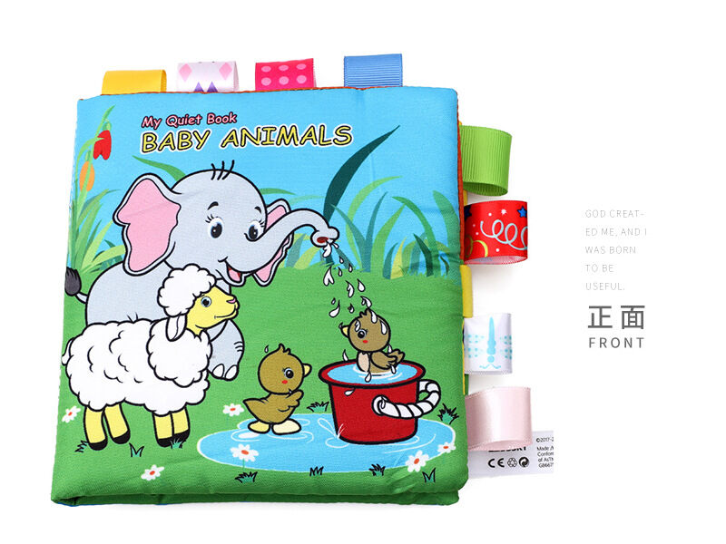 Buy Wholesale China Soft Cloth Crinkle Books Touch Feel Baby Books 0-6 ...