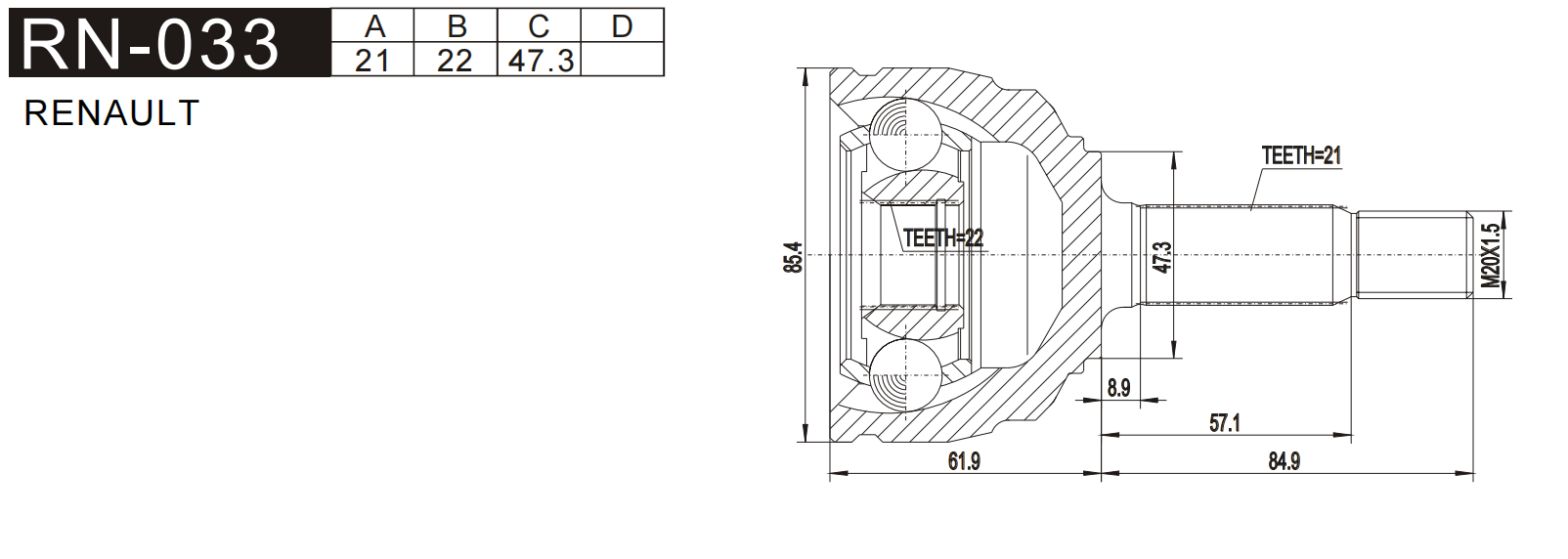 Buy Wholesale China Factory Price - High Accuracy Auto Spare Parts Cv ...