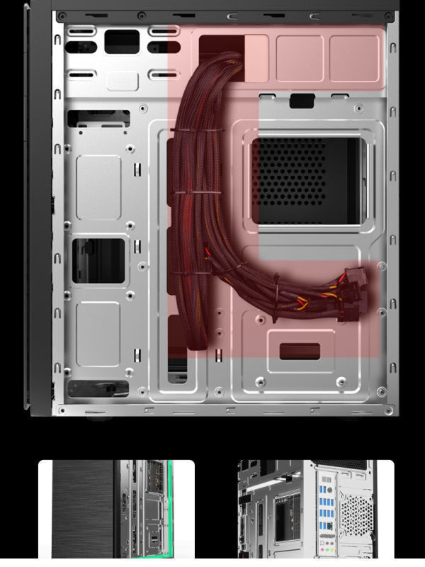 Buy Wholesale China Custom Soeyi New Chassis Computer Gabinete Open ...