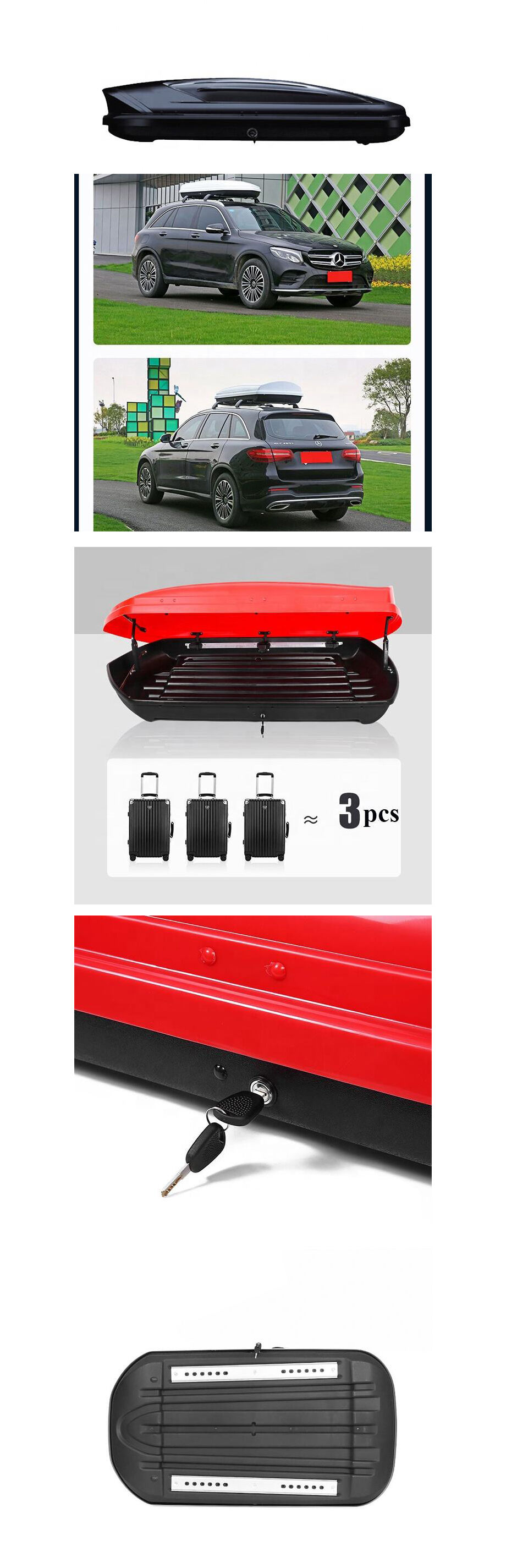 Buy Wholesale China Abs Rooftop Cargo Box 600l Roof Box Car Roof Top ...
