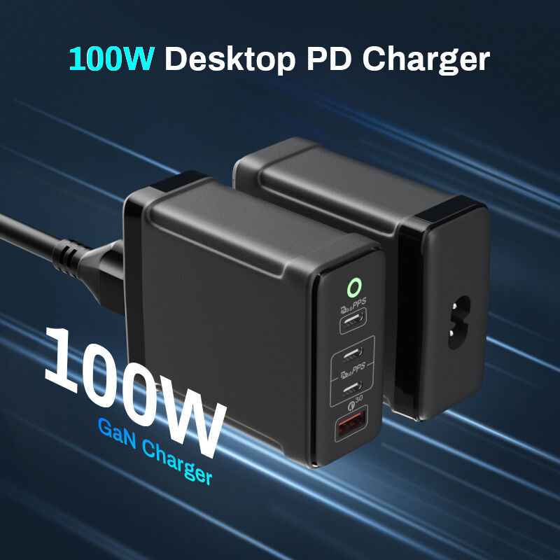 Buy Wholesale China Usb Multi Charger 100w Chargers Adapters 3c 1a Gan ...