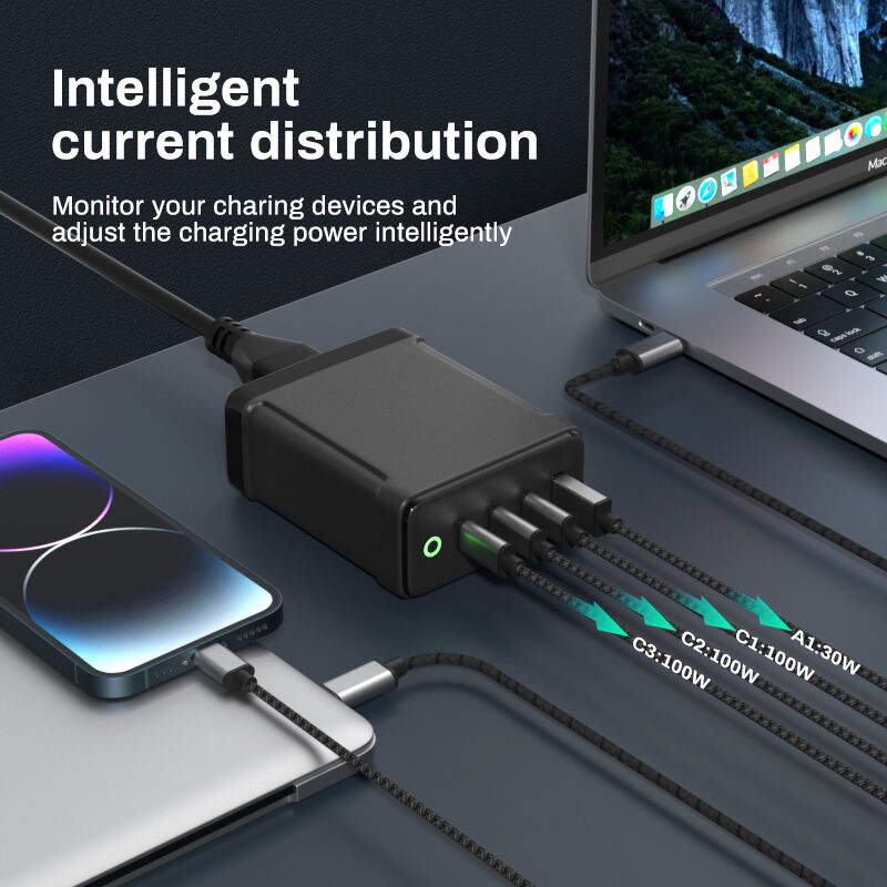 Buy Wholesale China Usb Multi Charger 100w Chargers Adapters 3c 1a Gan ...
