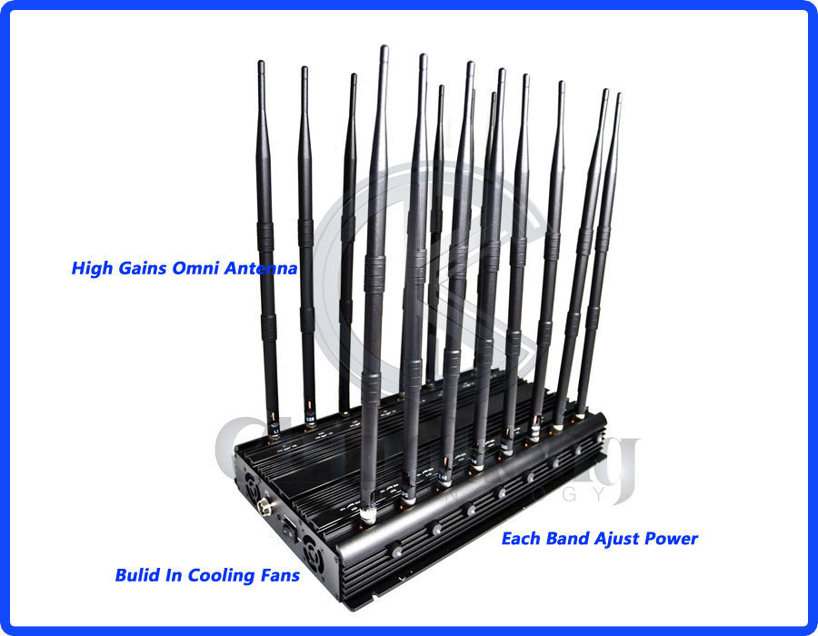 Buy Wholesale China 16 Antenna Gps Wi-fi Gsm 4g 5g Mobile Signal Jammer ...