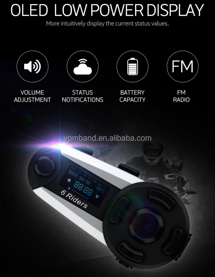 Buy China Wholesale Bluetooth Intercom Helmet Smart Bluetooth Wireless ...