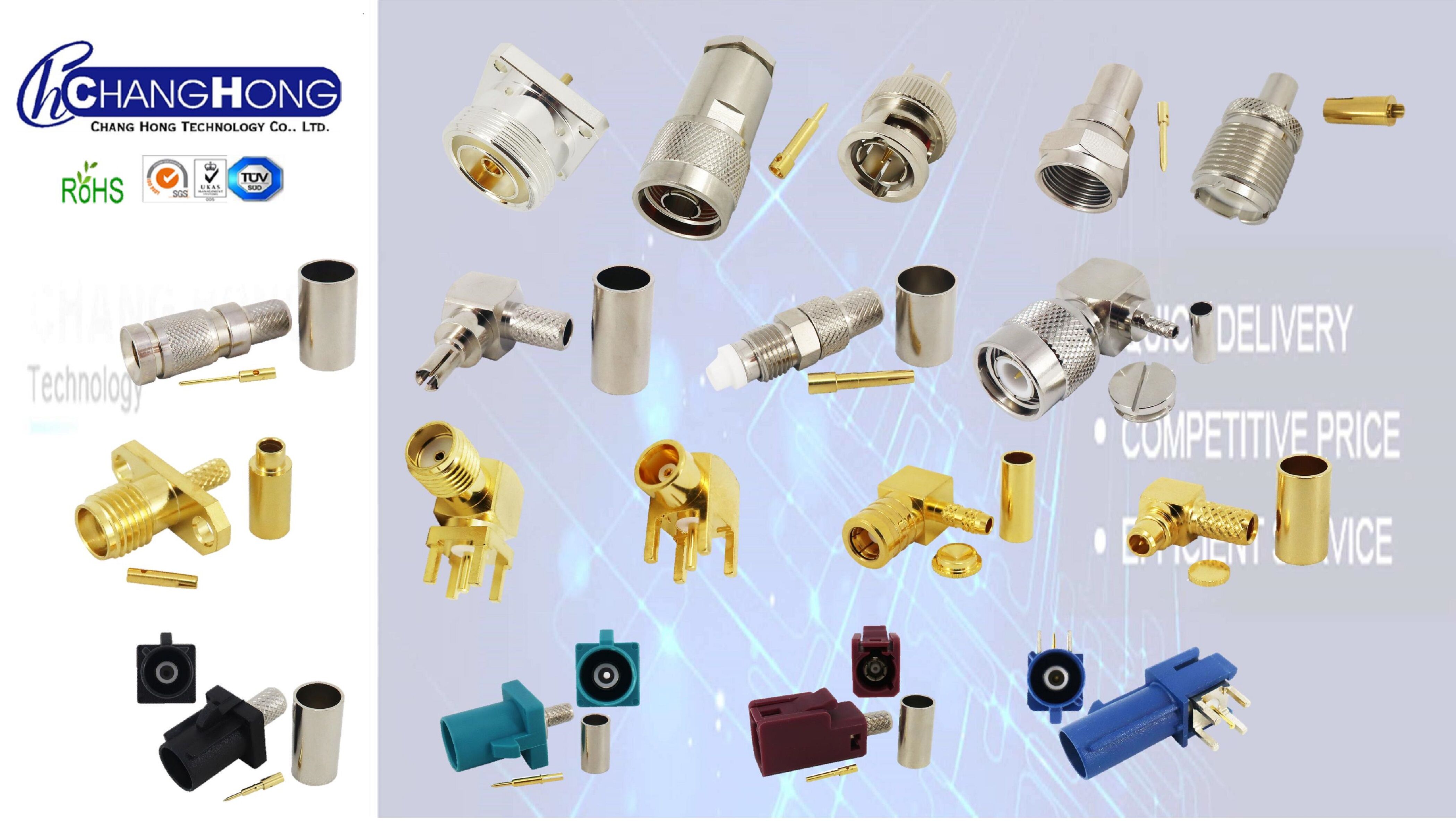 Buy Wholesale Taiwan Rf Coaxial Connector Ts9 Plug (male) Ccrimp For ...