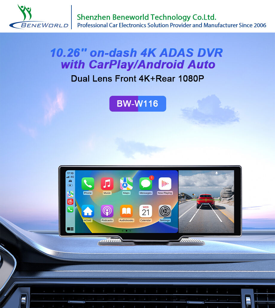 Buy Wholesale China Oem Odm Portable 10.26 Inch 4k Adas Dash Camera ...