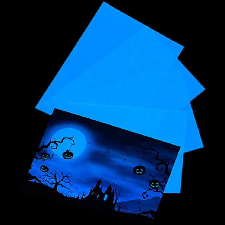 Buy Wholesale China Sky-blue Glow In The Dark Inkjet Printing Photo ...