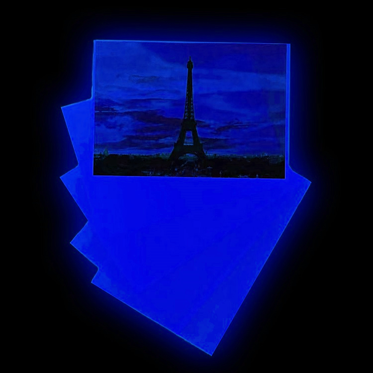 Buy Wholesale China Sky-blue Glow In The Dark Inkjet Printing Photo ...