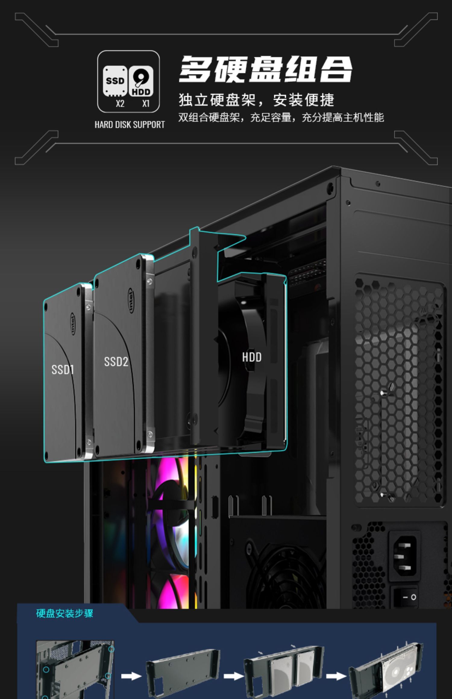 Buy Wholesale China Transparent Tempered Glass Usb3.0 Gaming Pc ...