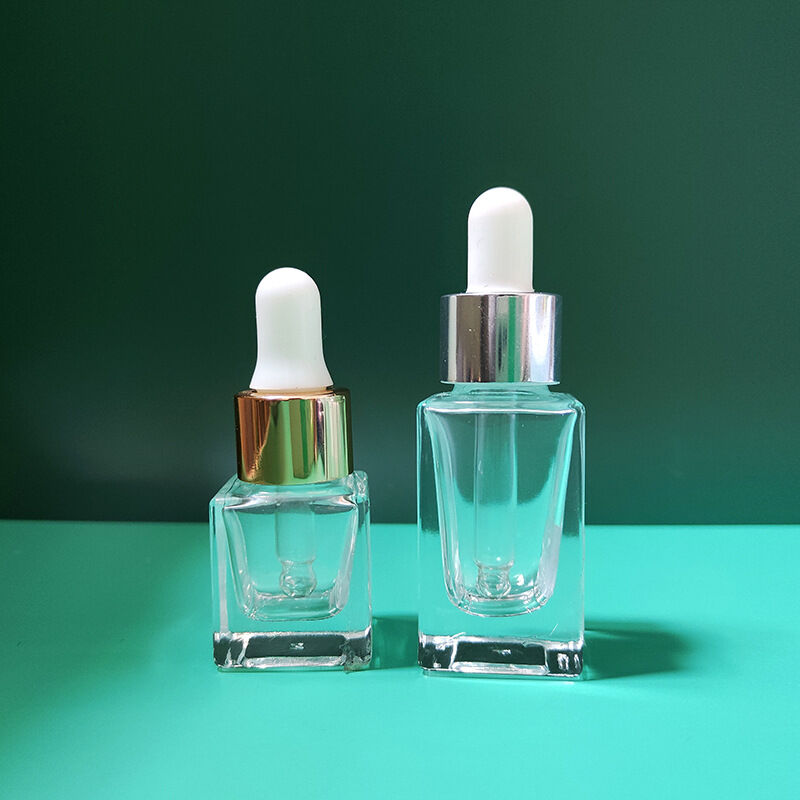 5ml 10ml Square Shape Glass Bottle For Essential Oil Bottle - Expore China Wholesale 10ml Square ...