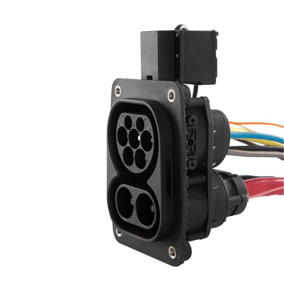 Buy Wholesale China Ac 32a Dc 200a Ev Charger Socket Dc Ccs2 Ev Male ...