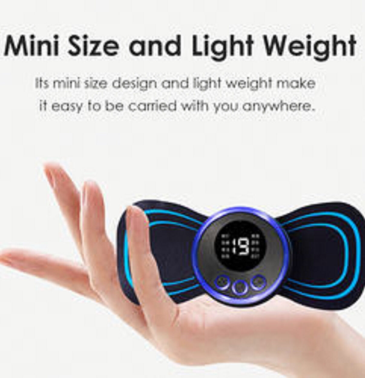 2023 Mini Magic Sticker Massager Unit Back Pain Relief Muscle ...