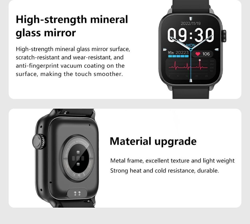 Buy Wholesale China Business Style Smartwatch With Ip68 Waterproof ...