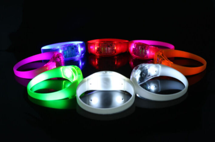 Buy Wholesale China Silicone Sound Controlled Led Light Bracelet ...