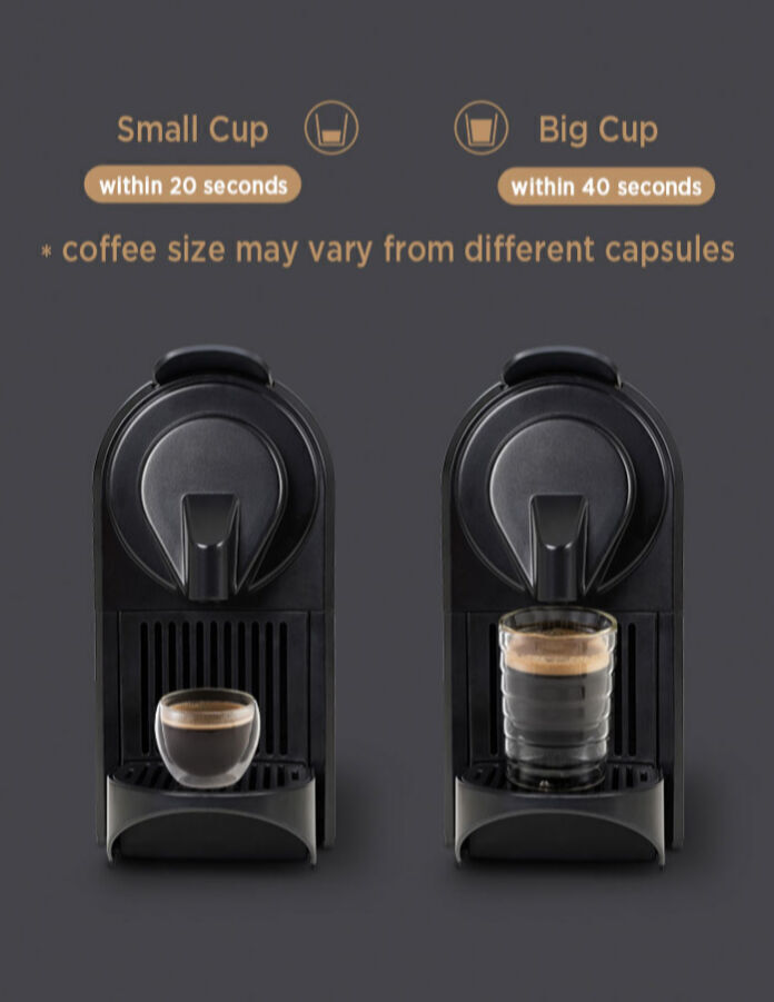 Buy Wholesale China 1400w Espresso 700ml Coffee Capsule Machine ...