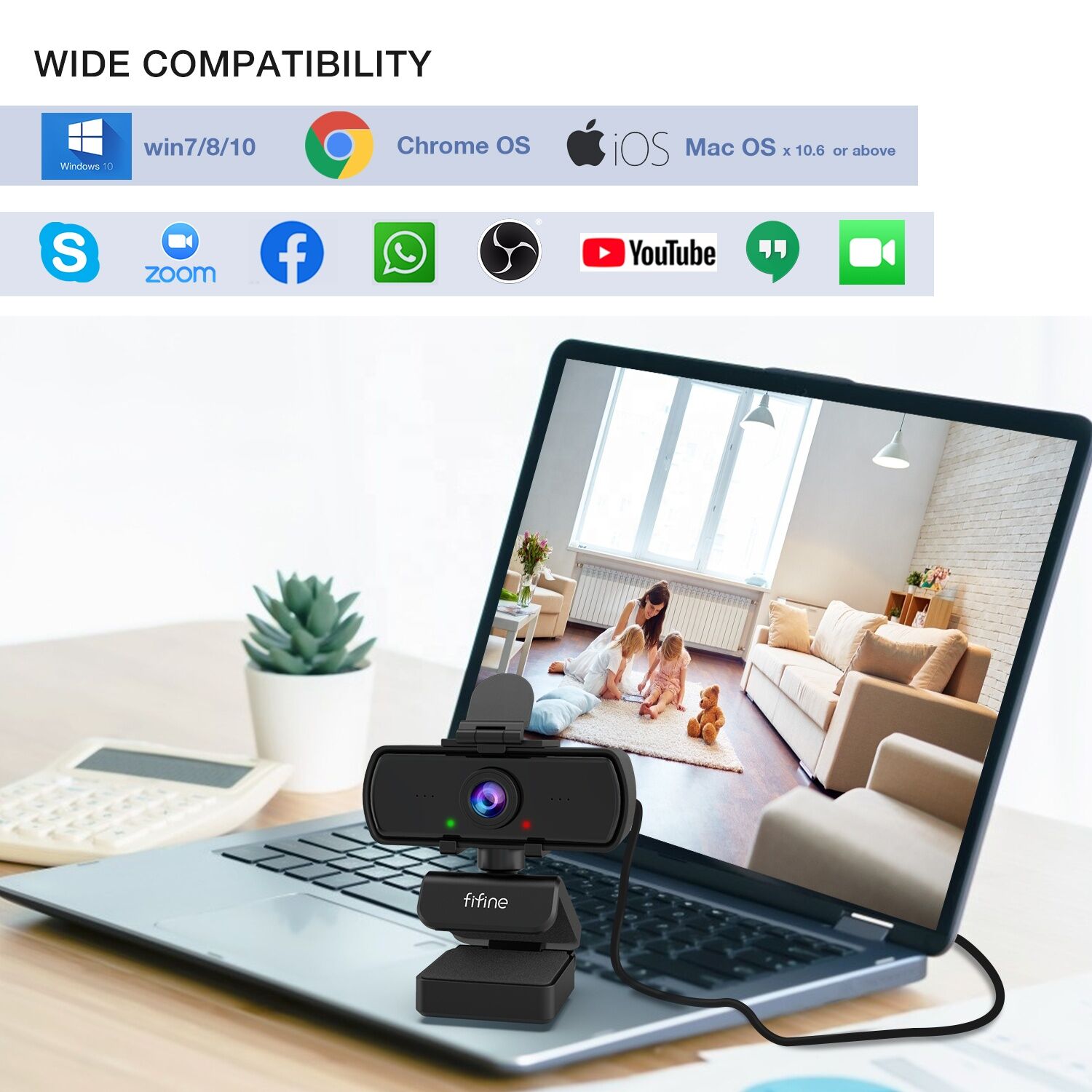 Fifine K420 Web Camera For Computer - Expore China Wholesale Camera and ...
