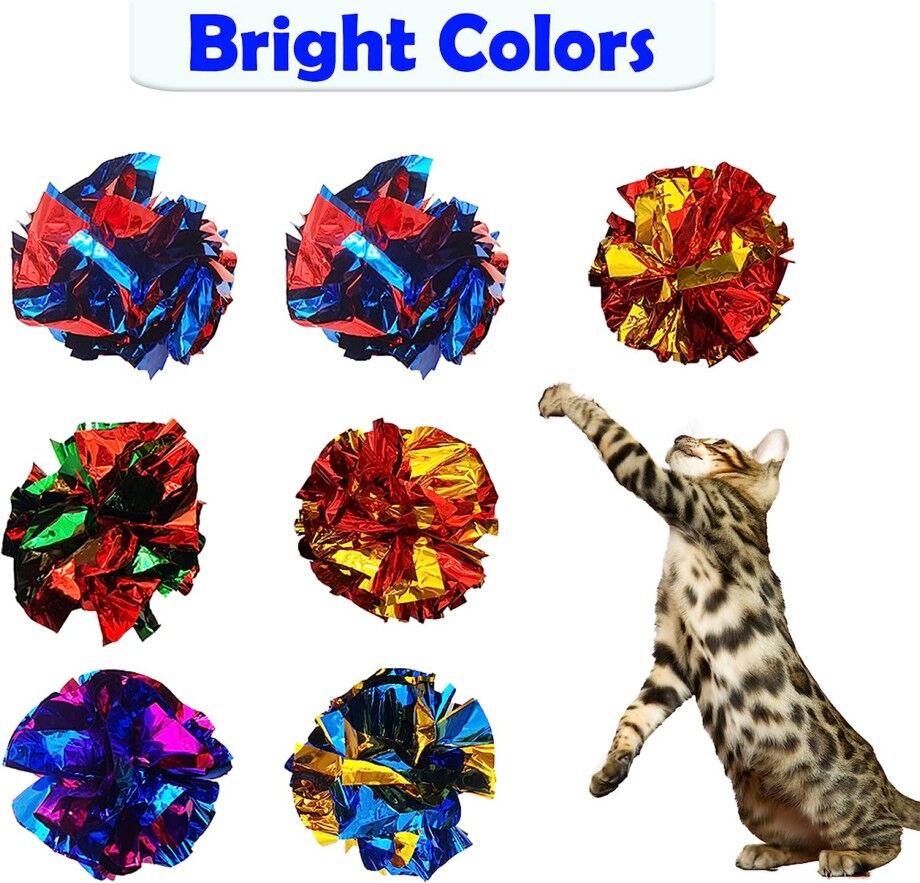 Bulk Buy China Wholesale Wholesale 5cm Colorful Mylar Crinkle Balls ...