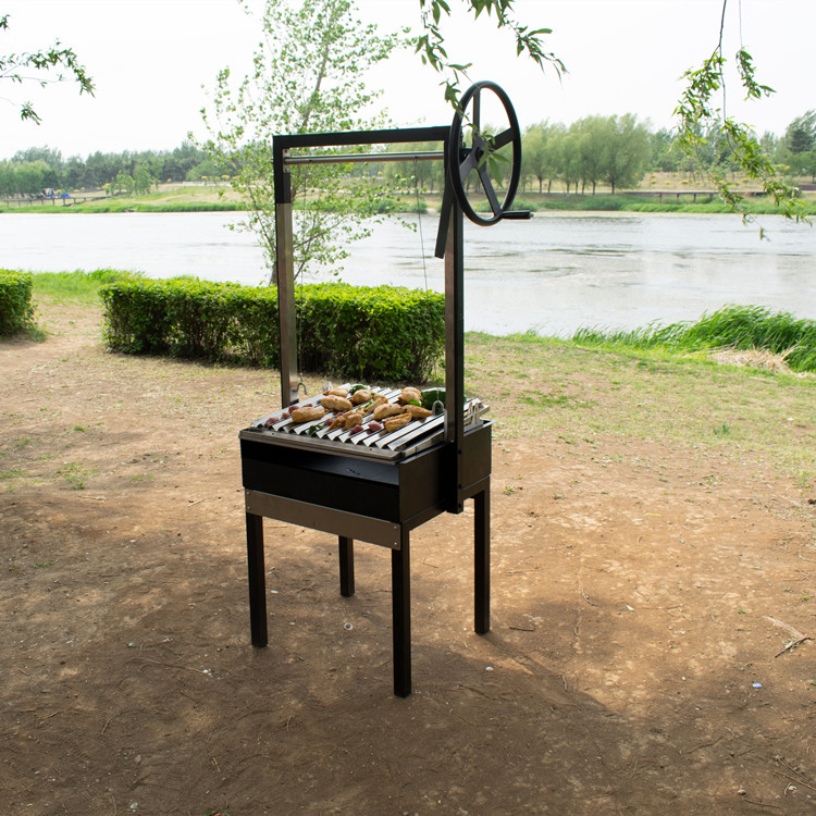 Outdoor Bbq Argentine Wood Fired Parrilla Asado Grill And Barbecue ...