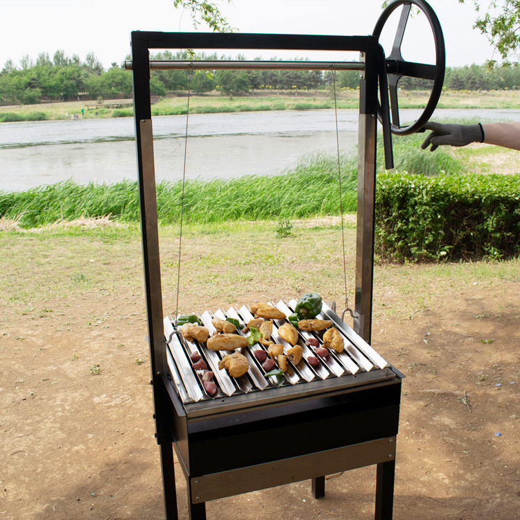 Outdoor Bbq Argentine Wood Fired Parrilla Asado Grill And Barbecue ...