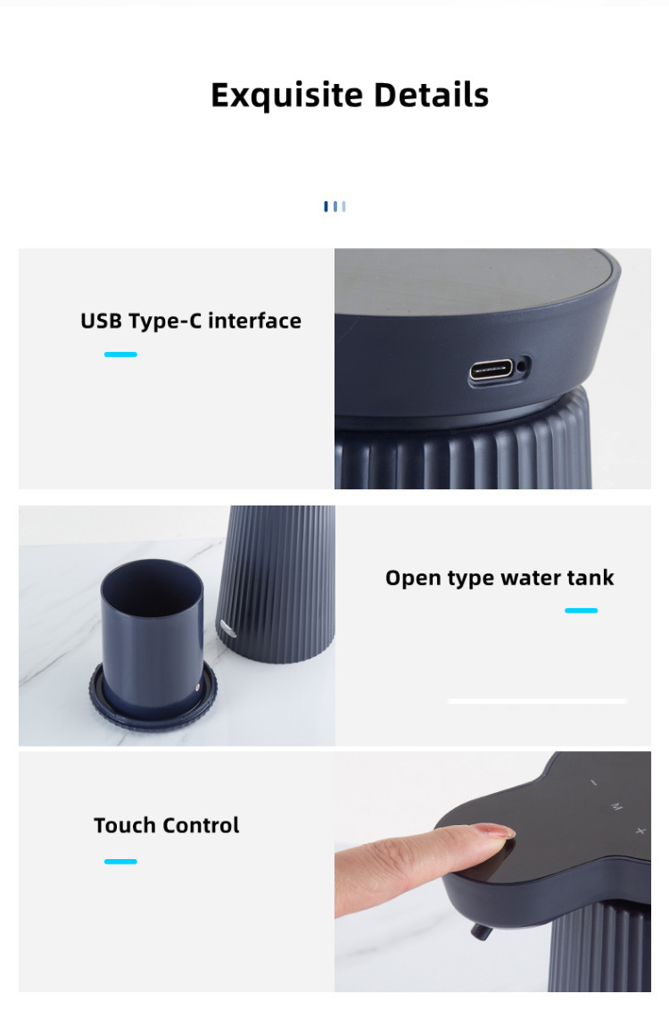 Newest Digital Display Automatic Soap Dispenser 500ml Rechargeable Hand ...