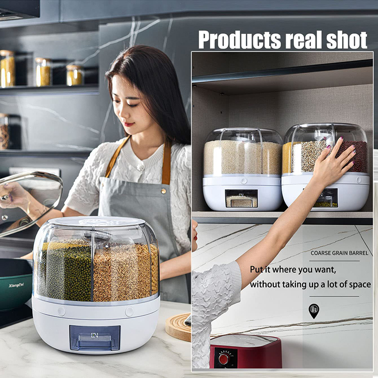 Buy Standard Quality China Wholesale Litex Rice Dispenser Kitchen 6 ...