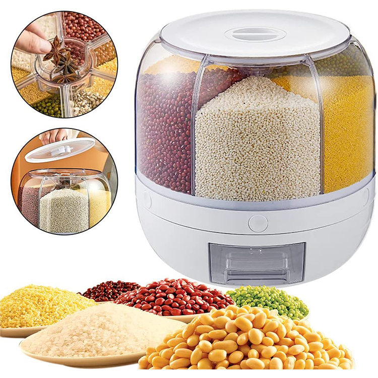 Buy Standard Quality China Wholesale Litex Rice Dispenser Kitchen 6 ...