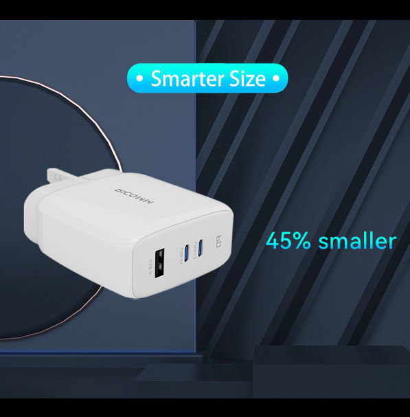 Buy Wholesale China 120w Usb Gan Wall Portable Mobile Quick Charger Smarter Power Supply Pd ...