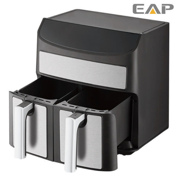 Wholesale Electric Double Airfryer German Fritoz Smart Dual Basket 6l ...